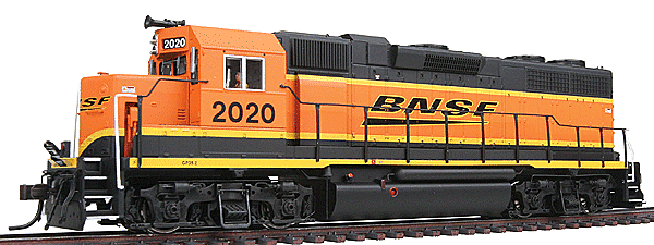 Atlas - EMD GP38 - Standard DC - Master(R) Silver - Burlington Northern Santa Fe "New Image ...