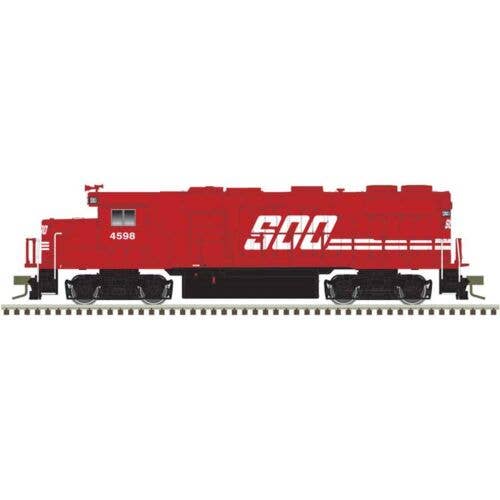Atlas - EMD GP39-2 Phase II - Standard DC - Master Silver - Soo Line #4598 (red, white ...