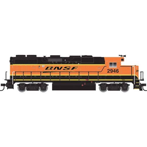 Atlas Trnm - EMD GP39-2 - Standard DC - Silver - BNSF Railway #2948 ...