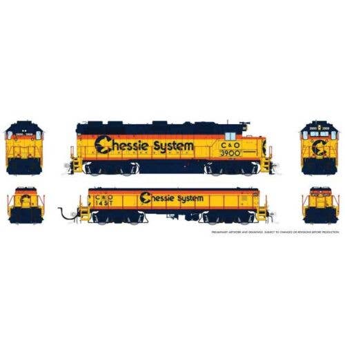 Rapido - EMD GP39 & EMD/Huntington SWMT Slug Set - Standard DC ...