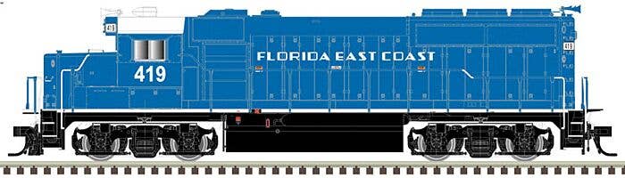 Atlas - EMD GP40-2 - LokSound and DCC - Master Gold(R) - Florida East Coast 422 (blue, white ...