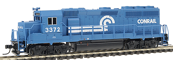 Atlas - EMD GP40-2 Low Hood, Dynamic Brakes - Standard DC - Master(R) - Conrail #3372 (blue ...