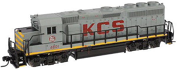 Atlas - EMD GP40-2 Low Hood, Dynamic Brakes - Standard DC - Master(R) - Kansas City Southern ...