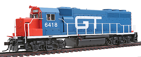 Atlas - EMD GP40-2 Phase I - Standard DC - Master(R) Silver - Grand Trunk Western #6418 - 150 ...