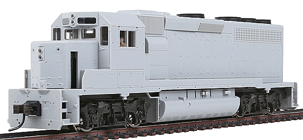 Atlas - EMD GP40-2 Phase I - Standard DC - Master(R) Silver - Undecorated with Standard Nose ...