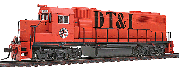 Atlas - EMD GP40-2 Phase I - Standard DC - Master(R) Silver - Detroit, Toledo, & Ironton #410 ...