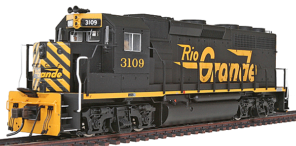 Atlas - EMD GP40-2 Phase I - Standard DC - Master(R) Silver - Denver & Rio Grande Western #3109 ...