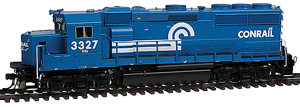 Atlas - EMD GP40-2 Phase II Low Nose w/Sound & DCC - Master(R) Gold - Conrail #3327 (blue) - 150 ...