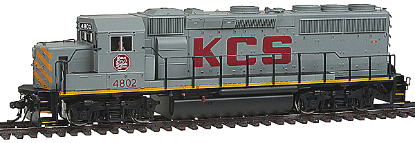 Atlas - EMD GP40-2 Phase II Low Nose w/Sound & DCC - Master(R) Gold - Kansas City Southern #4802 ...