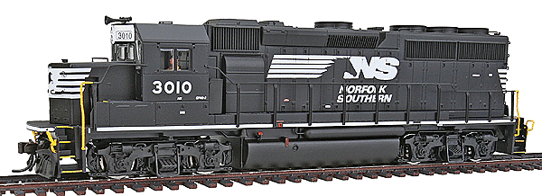 Atlas - EMD GP40-2 Phase II - Standard DC - Master(R) Silver - Norfolk Southern #3010 - 150-10000656