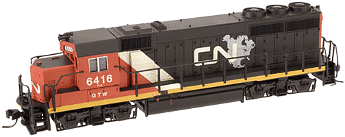 Atlas - EMD GP40-2 - Standard DC - Master(R) - Canadian National #6416 w/o Dynamic Brakes - 150 ...