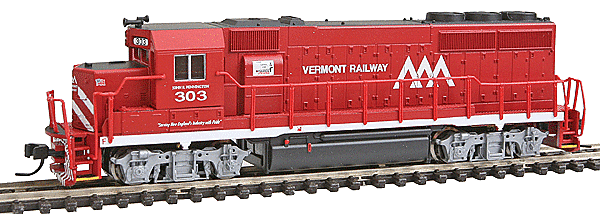 Atlas - EMD GP40-2 - Standard DC - Master(R) - Vermont Railway #303 w/o Dynamic Brakes - 150 ...