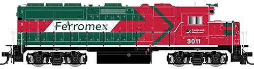Atlas - EMD GP40-2 - Standard DC - Master(R) Silver - Ferromex #3026 (orange, green, white ...