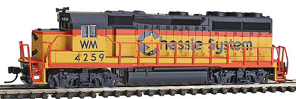 Atlas - EMD GP40-2 w/DCC - Master(R) - Chessie System (WM) #4259 w/Dynamic Brakes - 150-40000279