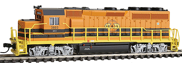 Atlas - EMD GP40-2 w/DCC - Master(R) - St.Lawrence & Atlantic #3803 w/Dynamic Brakes - 150-40000282