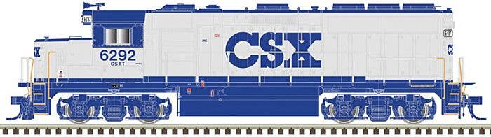 Atlas - EMD GP40-2 with Dynamic Brakes - Standard DC - Master Silver(R) - CSX 6292 (Early Scheme ...