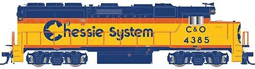 Atlas - EMD GP40-2 w/Sound & DCC - Master(R) Gold - Chessie System/C&O #4390 (yellow, vermillion ...