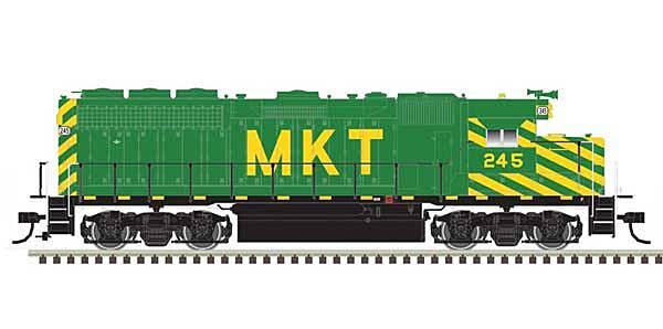Atlas - EMD GP40 - LokSound and DCC - Master(R) Gold - Missouri-Kansas-Texas 242 (green, yellow ...