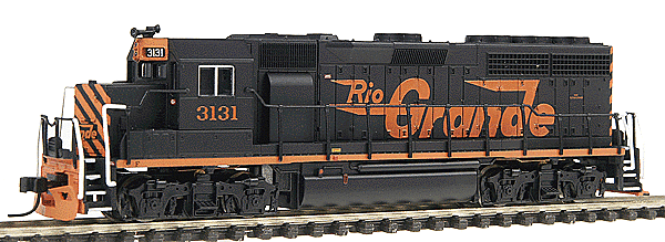 Atlas - EMD GP40 Low Hood, Dynamic Brakes - Standard DC - Master(R) - Denver & Rio Grande ...