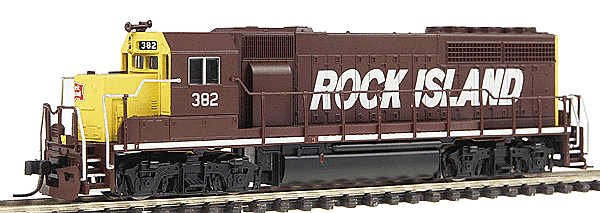 Atlas - EMD GP40 Low Hood, No Dynamic Brakes - Standard DC - Master(R) - Rock Island #382 ...