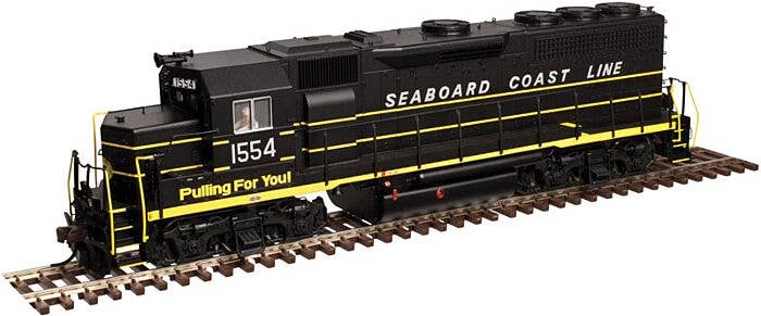 Atlas - EMD GP40 Low Nose, Dynamic Brakes w/DCC - Seaboard Coast Line ...