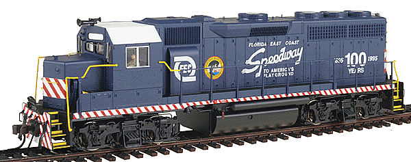 Atlas - EMD GP40 Low Nose - Standard DC - Florida East Coast "100 Year Anniversary" (blue, white ...