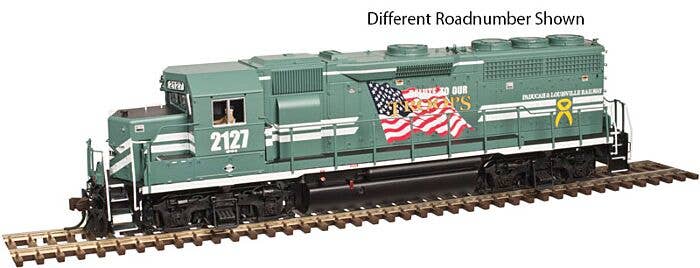 Atlas - EMD GP40 Low Nose - Standard DC - Master(R) Silver - Paducah & Louisville #2129 (Salute ...