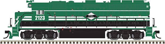 Atlas - EMD GP40 Low Nose w/Sound & DCC - Master(R) Gold - Paducah & Louisville #2125 - 150-10002419