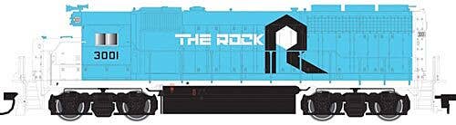 Atlas - EMD GP40 No Dynamic Brakes - Standard DC - Master(R) - Rock Island #373 (blue, white ...