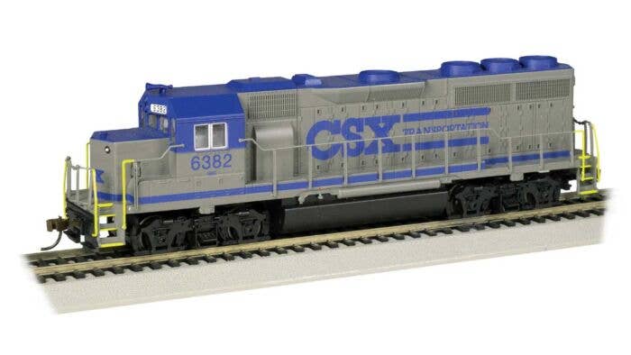 Bachmann - EMD GP40 - Sound and DCC - Sound Value - CSX 6382 (Early ...