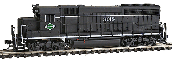 Atlas - EMD GP40 - Standard DC - Master(R) - Illinois Cenrtral #3018 w/o Dynamic Brakes - 150 ...