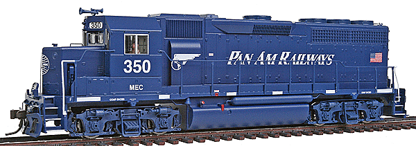 Atlas - EMD GP40 - Standard DC - Master(R) Silver - Pan Am Railways (MEC) #350 - 150-10000596