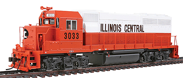 Atlas - EMD GP40 w/Sound & DCC - Master(R) Gold - Illinois Central #3033 - 150-10000622