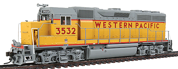 Atlas - EMD GP40 w/Sound & DCC - Master(R) Gold - Western Pacific #3532 ...