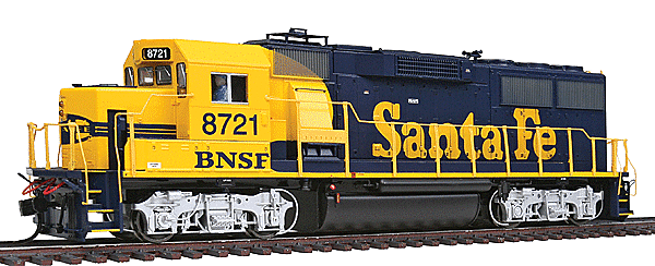 Walthers - EMD GP60 - Standard DC - PROTO 2000(R) - Burlington Northern Santa Fe #8721 (Santa Fe ...