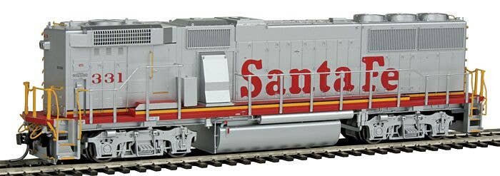 Fox Valley - EMD GP60B - LokSound & DCC - Santa Fe #331 (Warbonnet; silver, red) - 282-20152S