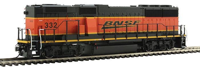 Fox Valley - EMD GP60B w/LokSound & DCC - BNSF Railway #332 (Heritage 3, orange, black, yellow ...