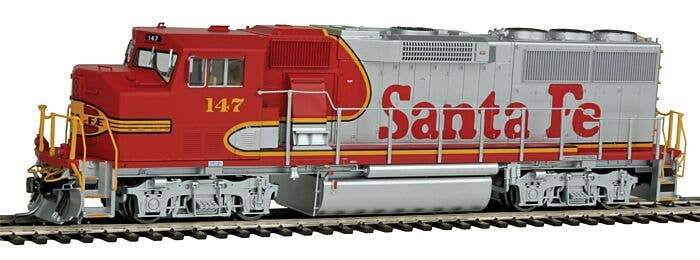 Fox Valley - EMD GP60M w/LokSound & DCC - Santa Fe #147 (Warbonnet ...