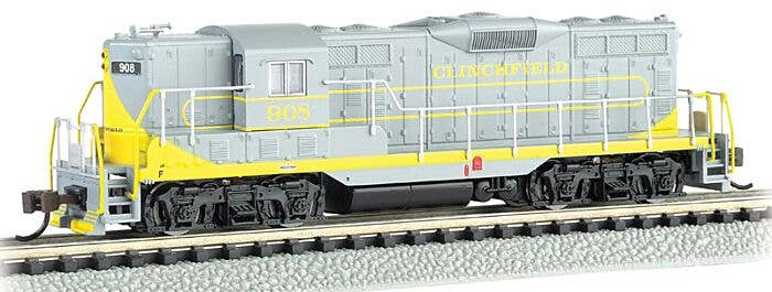 Bachmann - EMD GP7 Dynamic Brakes w/DCC - Clinchfield #908 (gray ...