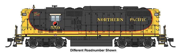 Walthers - EMD GP7 - LokSound Select Sound and DCC - Northern Pacific ...