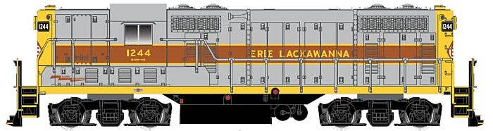 Atlas - EMD GP7 No Dynamic Brakes - Standard DC - Master Silver - Erie Lackawanna #1235 (gray ...