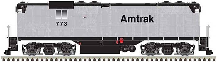 Atlas - EMD GP7 No Dynamic Brakes - Standard DC - Master Silver - Amtrak 776 (silver, black ...