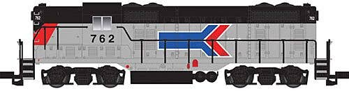 Atlas - EMD GP7 Phase 1 w/DCC - Amtrak #762 (silver, black, red, blue w/Arrow Logo) - 150-40002186