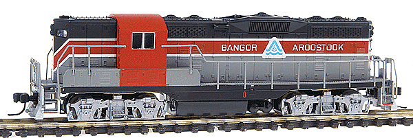 Atlas - EMD GP7 Phase I - Standard DC - Bangor & Aroostook - Painted w ...