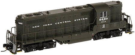 Atlas - EMD GP7 Phase I - Standard DC - New York Central System (P&LE) #5680 (green, white), No ...