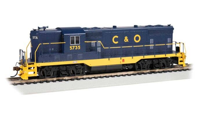 Bachmann - EMD GP7 - Standard DC - Chesapeake & Ohio #5735 (blue ...