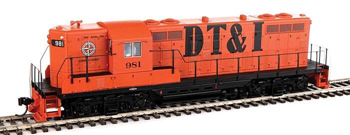 Walthers - EMD GP9 Phase II with High Hood - ESU(R) Sound and DCC - Detroit, Toledo & Ironton ...