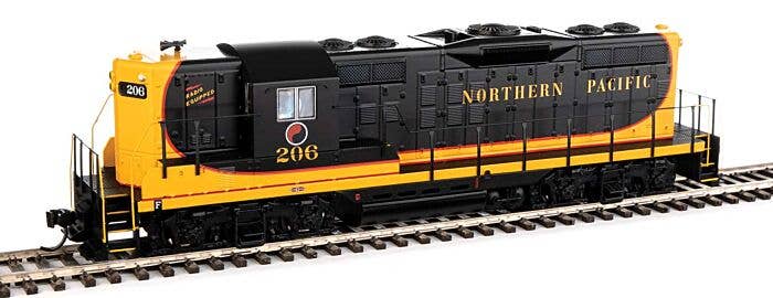 Walthers - EMD GP9 Phase II with High Hood - ESU(R) Sound and DCC - Northern Pacific #206 - 910 ...
