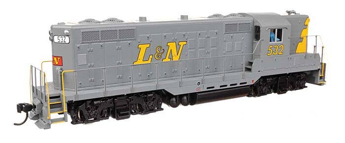 Walthers - EMD GP9 Phase II with High Hood - ESU(R) Sound and DCC - Louisville & Nashville #532 ...