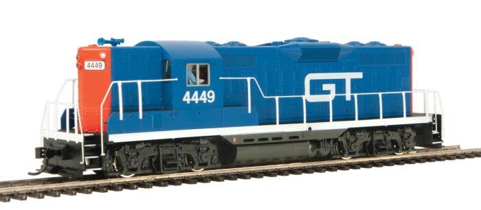 Walthers - EMD GP9 Phase II with High Hood - Standard DC - Grand Trunk ...